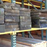 Lumber Yard - Used Railroad Ties - Bourget Bros